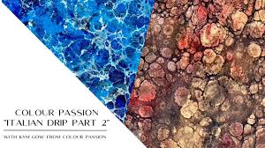 ITALIAN DRIP Technique With Kym Gow - Resinzwood