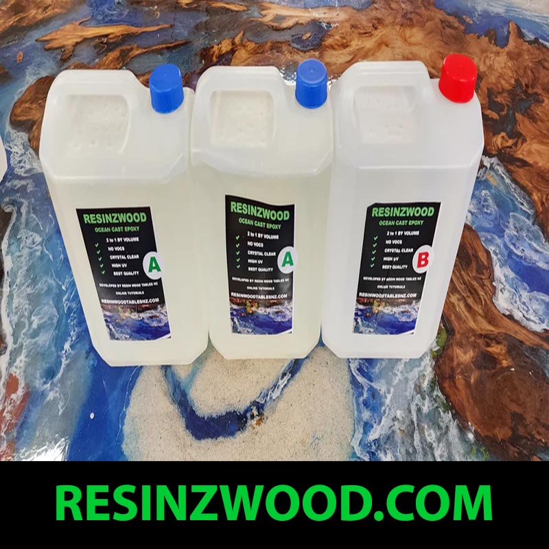 Ocean Cast Epoxy Clearest in NZ - Resin Wood Tables NZ