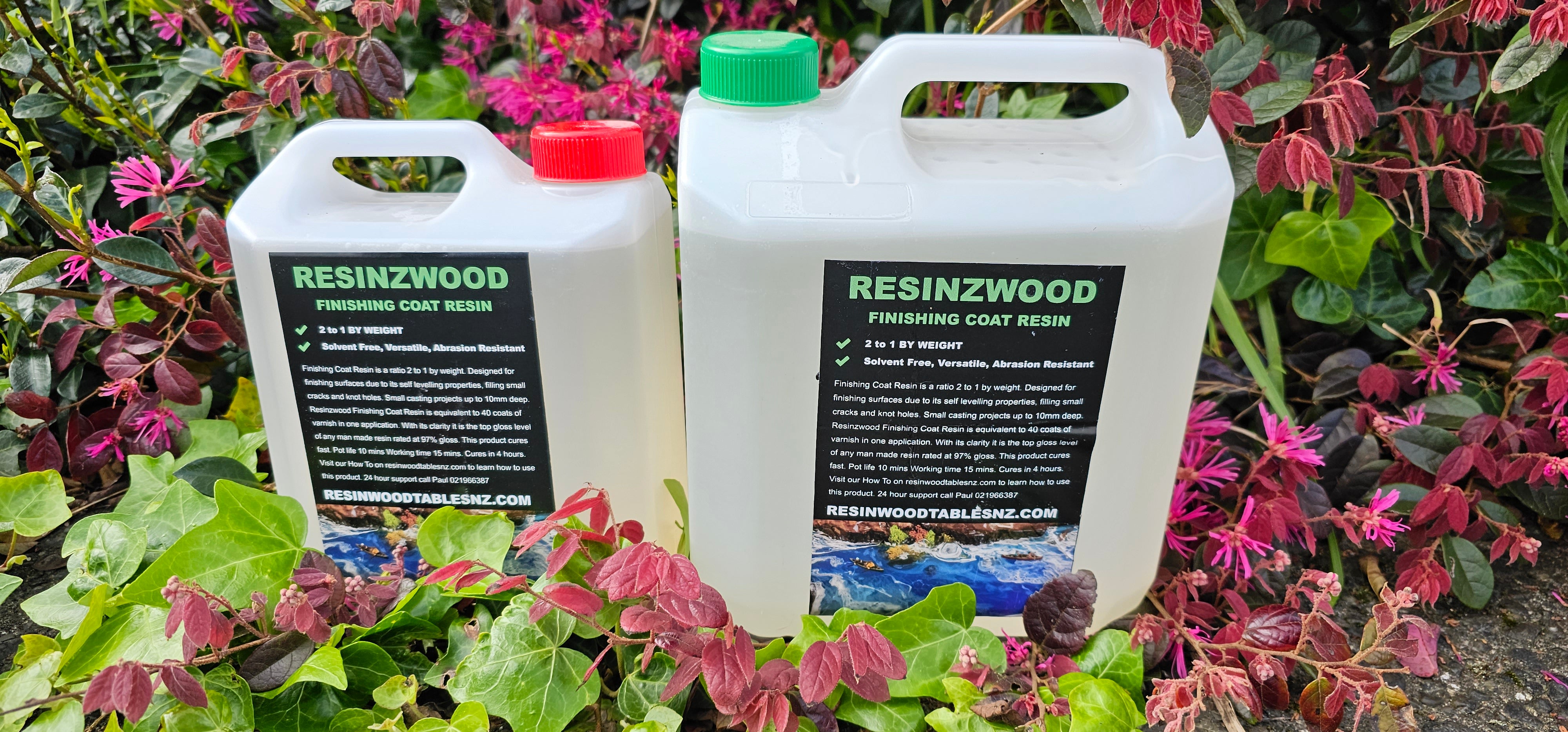 Resinzwood Artists Finishing Coat Resin