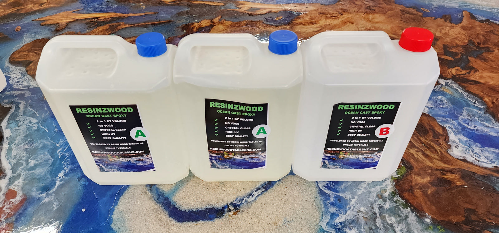 Artists Crystal Clear Deep Cast Resin 2 to 1 by volume